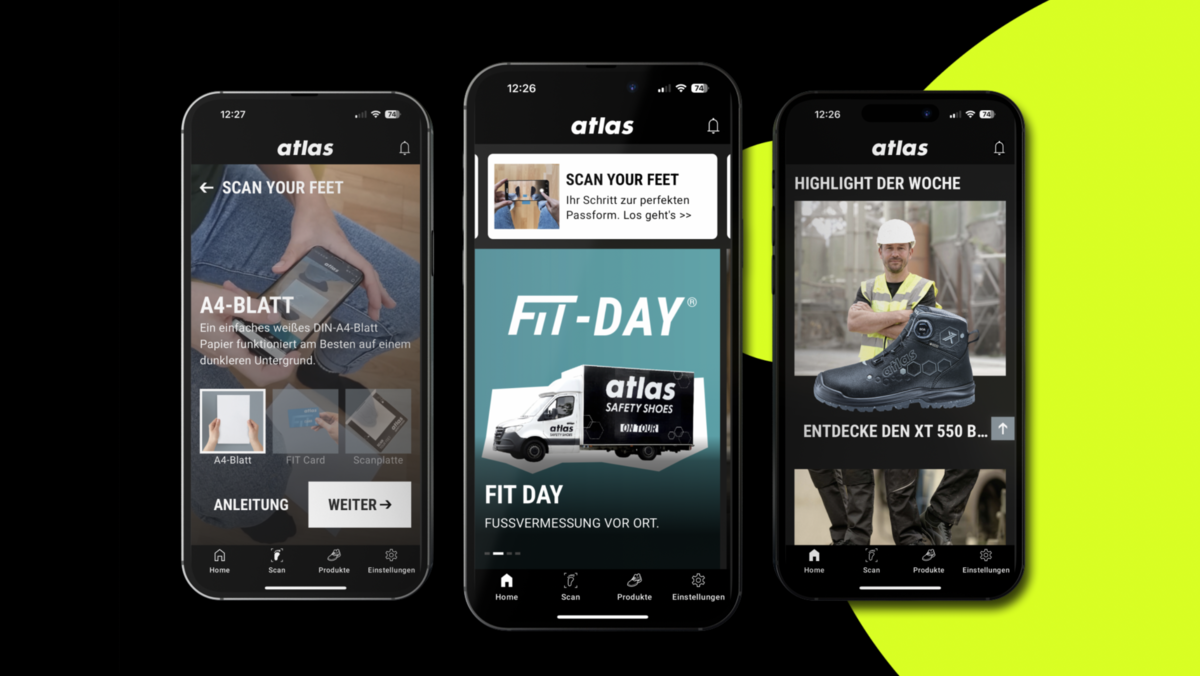 JETZT UPDATEN: Die neue ATLAS App